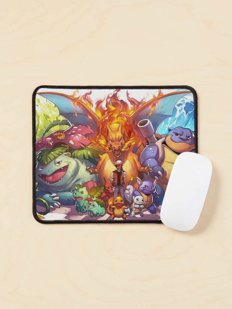 "Pokemon Red first generation" Mouse Pad by MichFlopez | Redbubble
