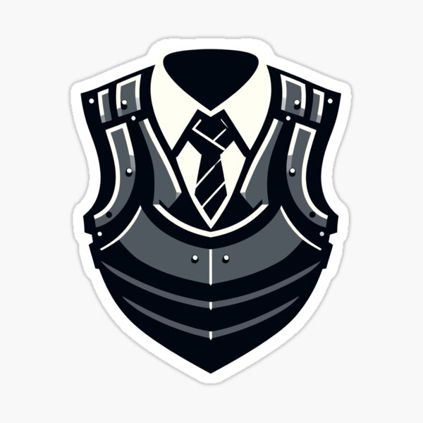 "Battle formality" Sticker by BLUEiceberg | Redbubble