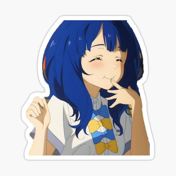 "Too Many Losing Heroines Happy Anna Yanami" Sticker for Sale by ...