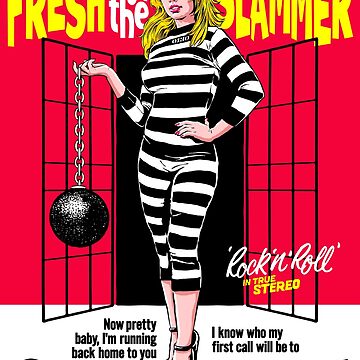 "The Slammer" Sticker for Sale by butcherbilly | Redbubble