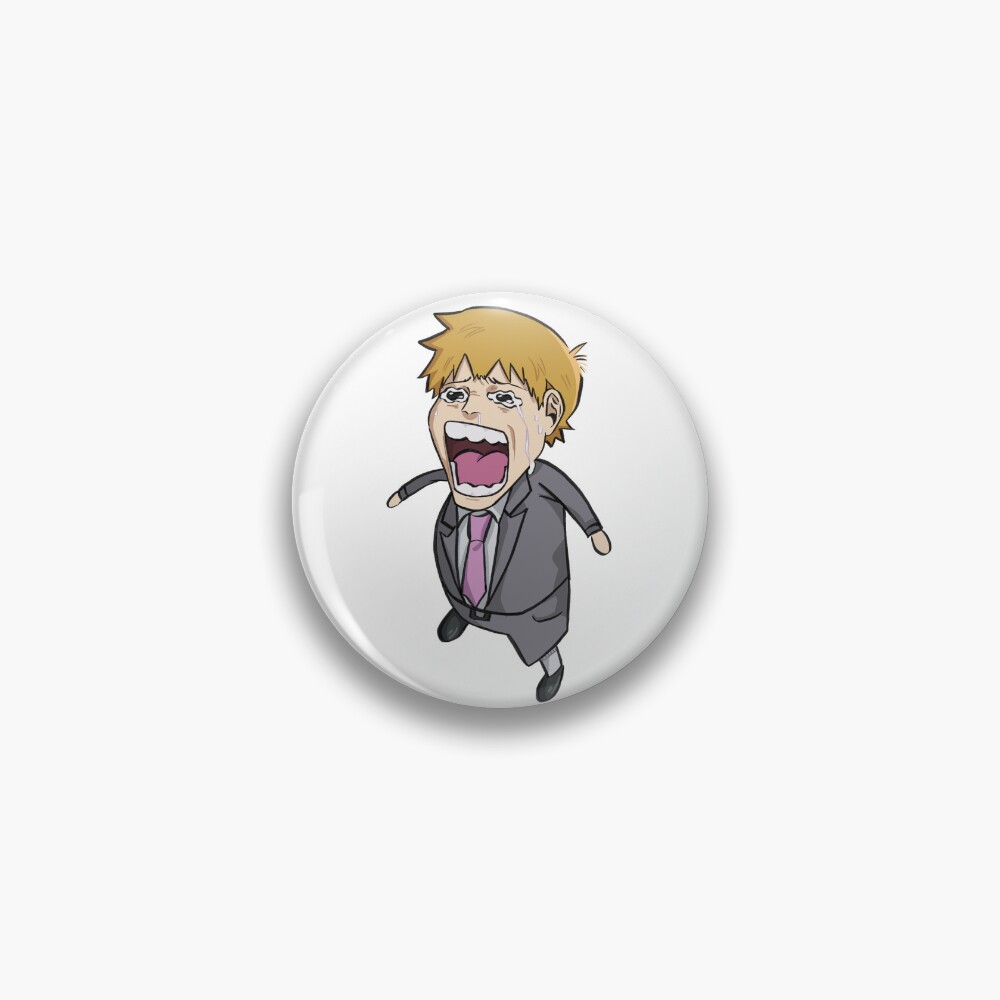 "Crying reigen " Sticker for Sale by Kapelputs | Redbubble