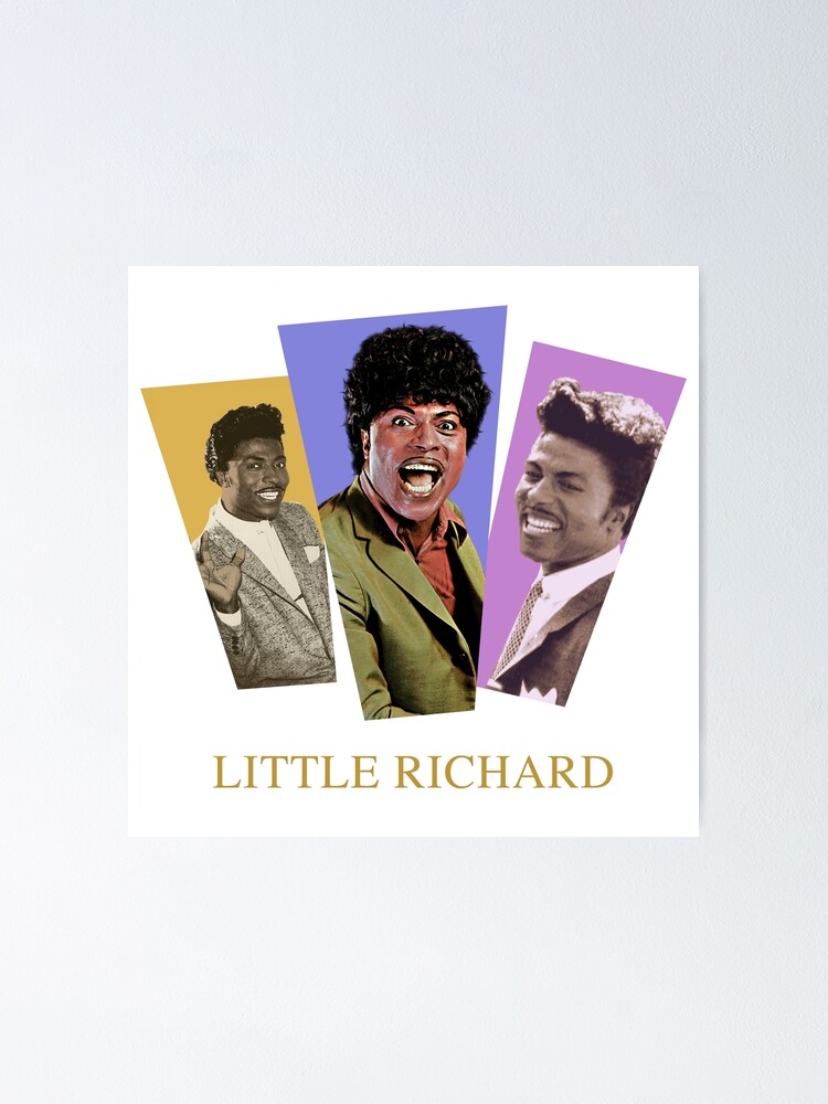 "Little Richard" Poster for Sale by TIGERDAVER | Redbubble