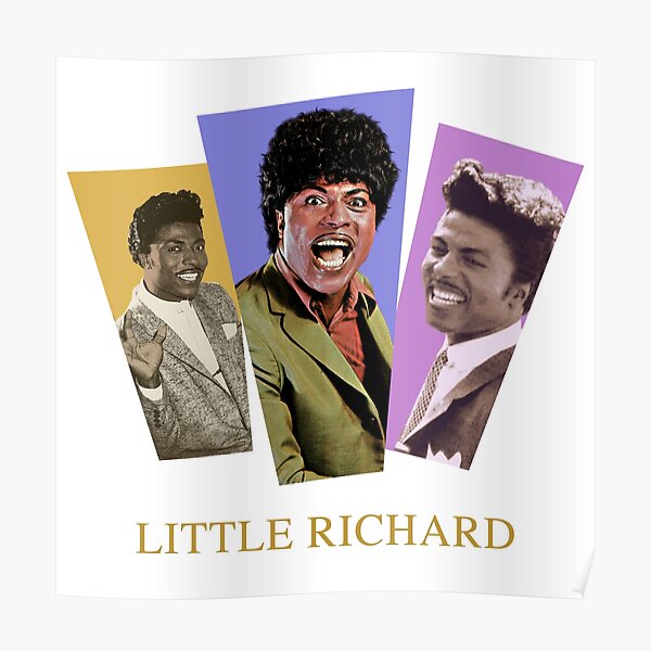 "Little Richard" Poster for Sale by TIGERDAVER | Redbubble