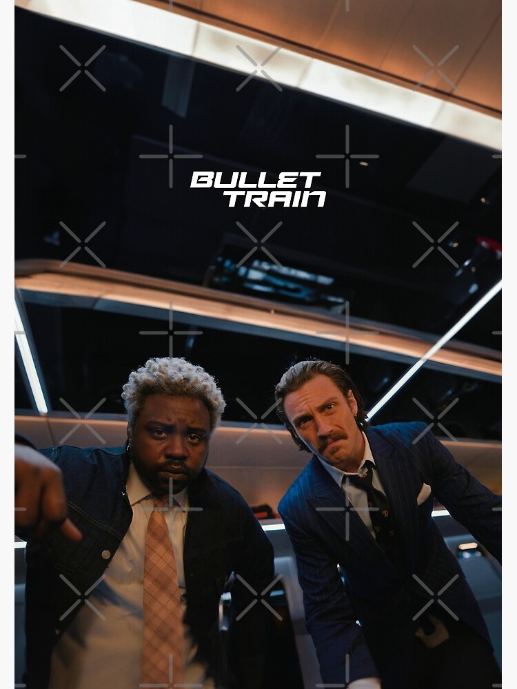 "BULLET TRAIN POSTER 01" Poster by Lopinio | Redbubble