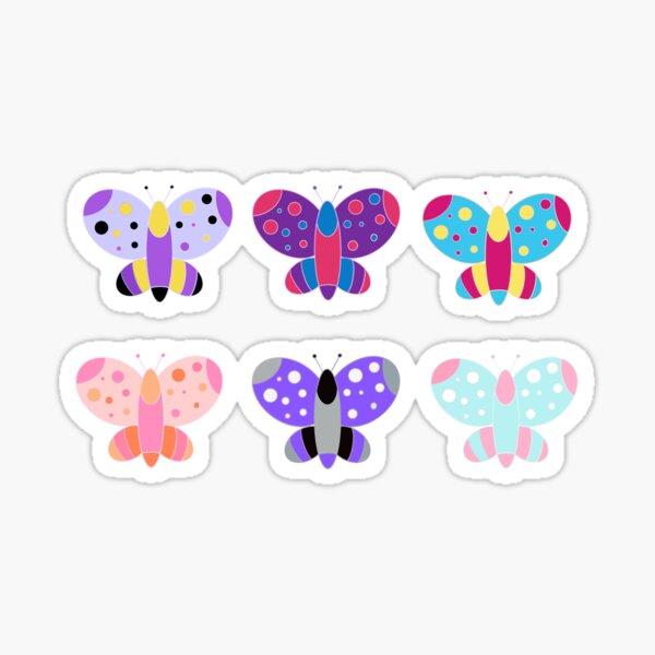 "Pride Butterflies Subtle Pride Flags" Sticker for Sale by antlerqueeen ...