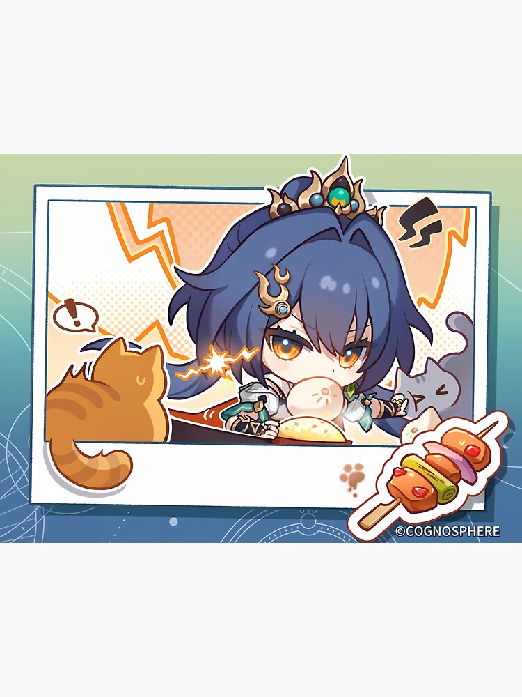 "Yunli Single-Panel Illustration - Honkai: Star Rail" Sticker for Sale ...