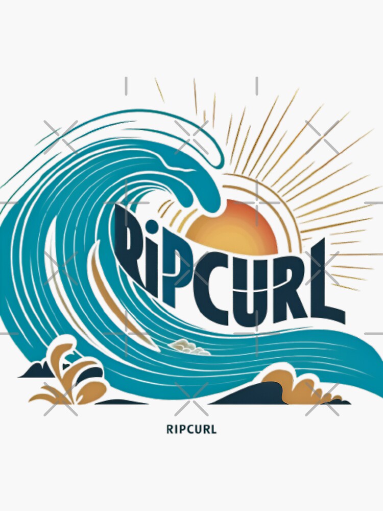 "Rip Curl surf wear | Rip Curl " Sticker for Sale by FrameRoom | Redbubble