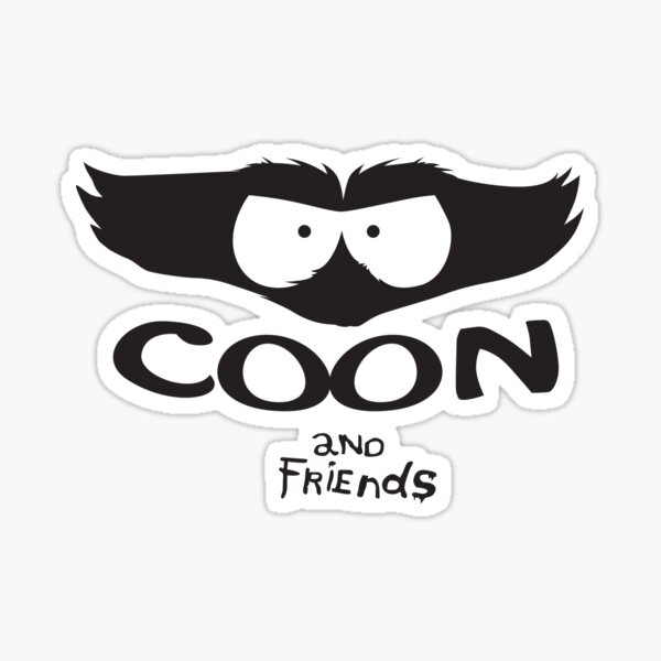 The Coon Stickers | Redbubble