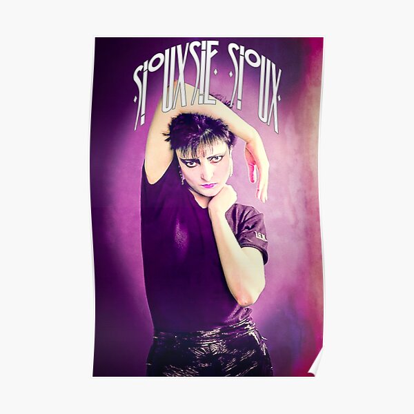 "Siouxsie Sioux (Siouxsie and the Banshees) Grunge 1" Poster by ...