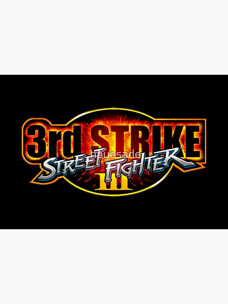 "3rd Strike Logo SFIII SF3 Fight for The Future " Art Board Print for ...