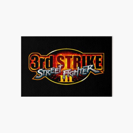 "3rd Strike Logo SFIII SF3 Fight for The Future " Art Board Print for ...