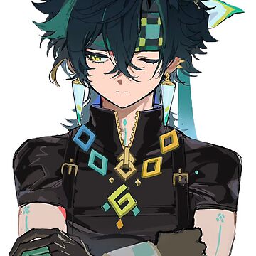 "genshin impact kinich fanart" Sticker for Sale by ReynMarilyne | Redbubble