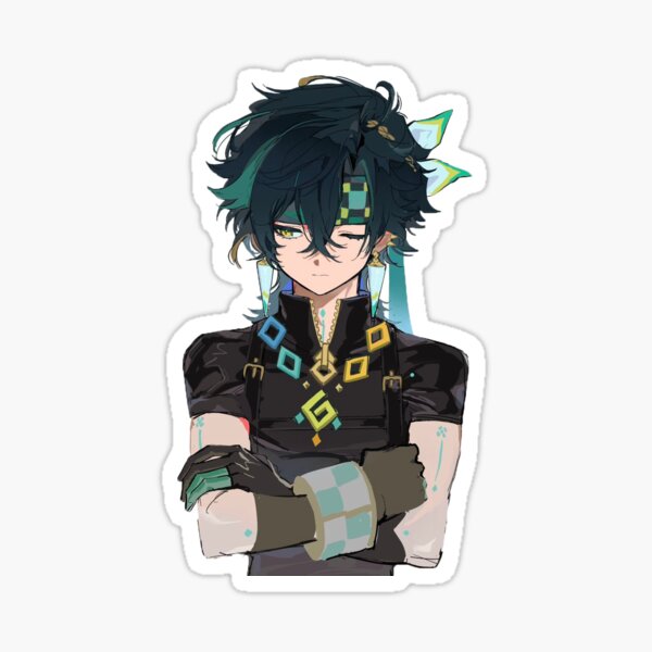 "genshin impact kinich fanart" Sticker for Sale by ReynMarilyne | Redbubble