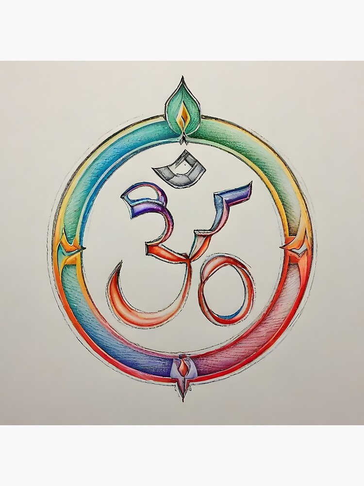 "Colorful Om" Poster for Sale by BougieSouthern | Redbubble