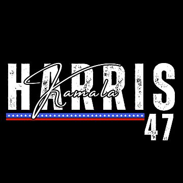 "Kamala Harris 47th " Sticker for Sale by Poliartics | Redbubble