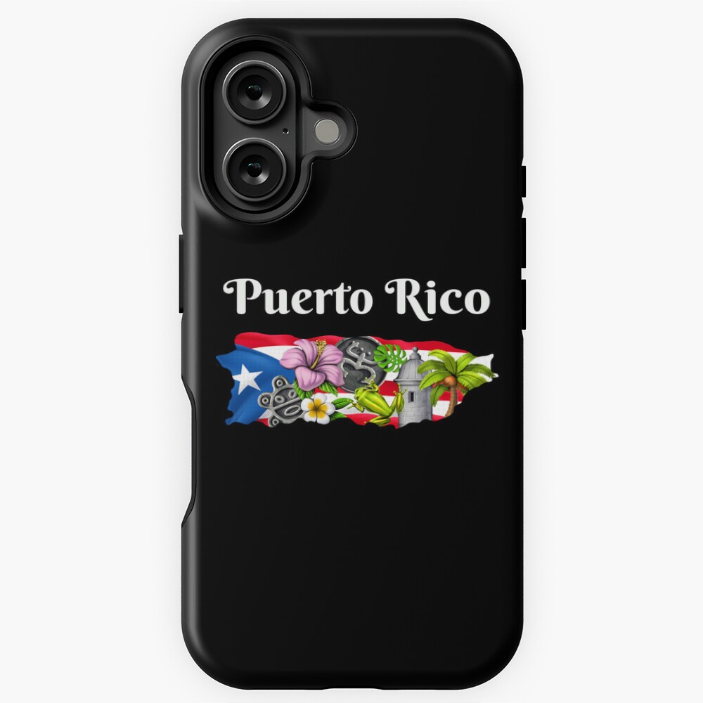 "Puerto Rico Boricua Map" Sticker for Sale by underheaven | Redbubble