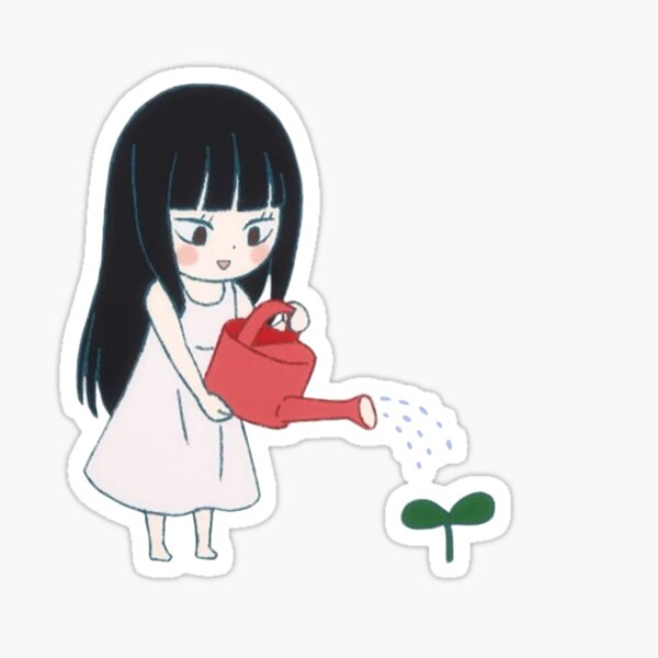 "Kimi ni todoke, Sawako " Sticker for Sale by Acapaca | Redbubble