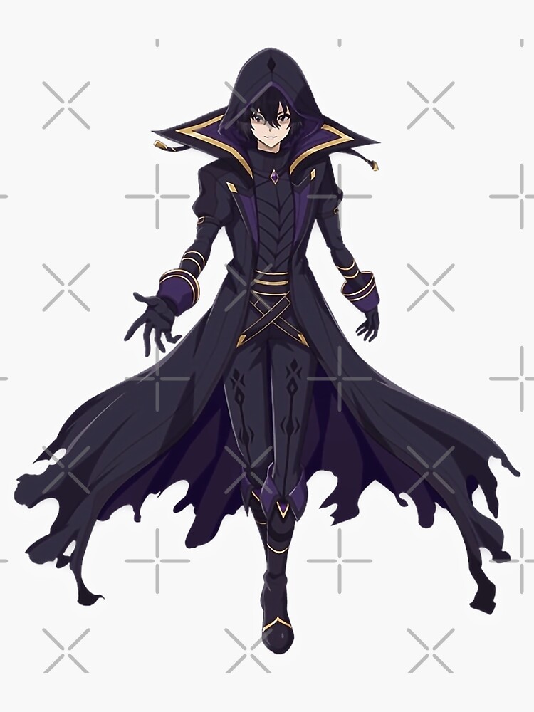 "Shadow - The Eminence in Shadow Design" Sticker by EcchiKawaii | Redbubble