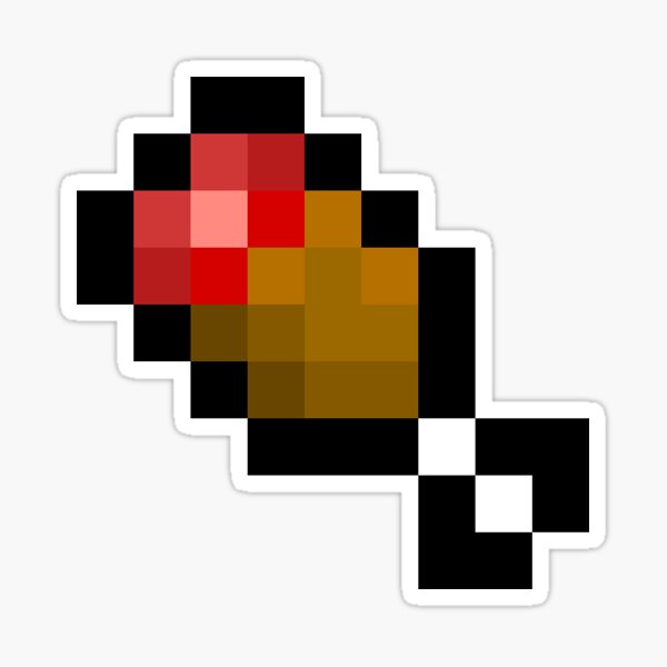"Minecraft hunger bar icon" Sticker for Sale by ZBENG | Redbubble