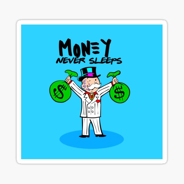 "Pimp Monopoly Man - Wealth and Swagger" Sticker for Sale by DonVivaldo ...