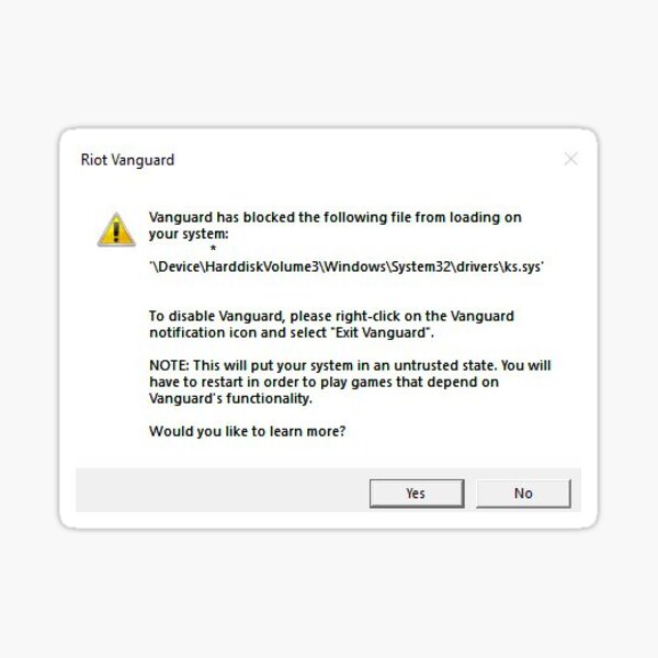 "Riot Vanguard" Sticker for Sale by MaccscoutDev | Redbubble