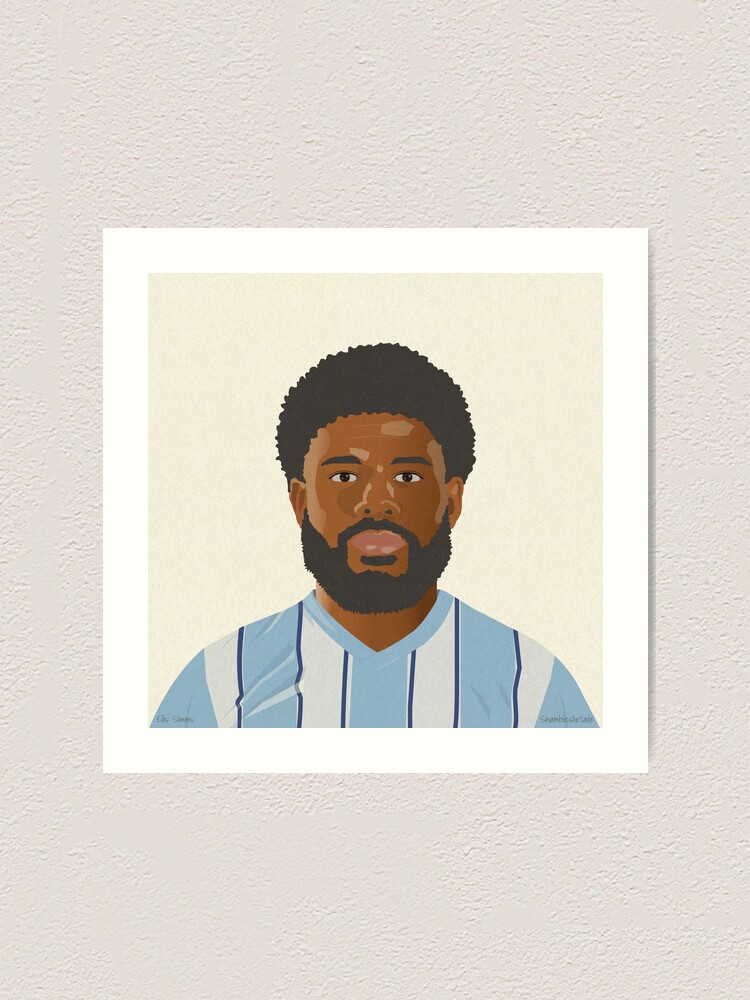 "Ellis Simms Portrait" Art Print for Sale by ShamblesArcade | Redbubble