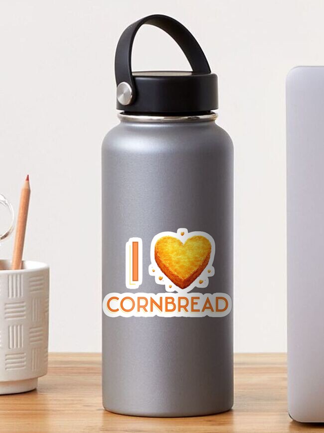 "I Love Cornbread" Sticker for Sale by DigitalToast | Redbubble