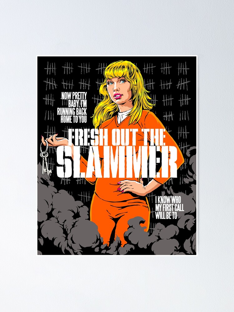 "The Slammer - Orange and Black Version" Poster for Sale by ...
