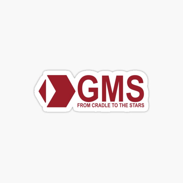 "GMS Logo" Sticker for Sale by Drowned-City | Redbubble