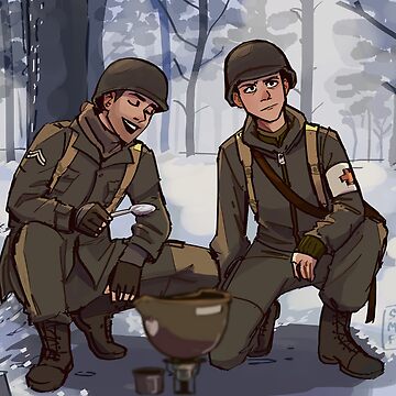 "Eugene 'Doc' Roe and Walter Gordon (Smokey) Bastogne Band of Brothers ...