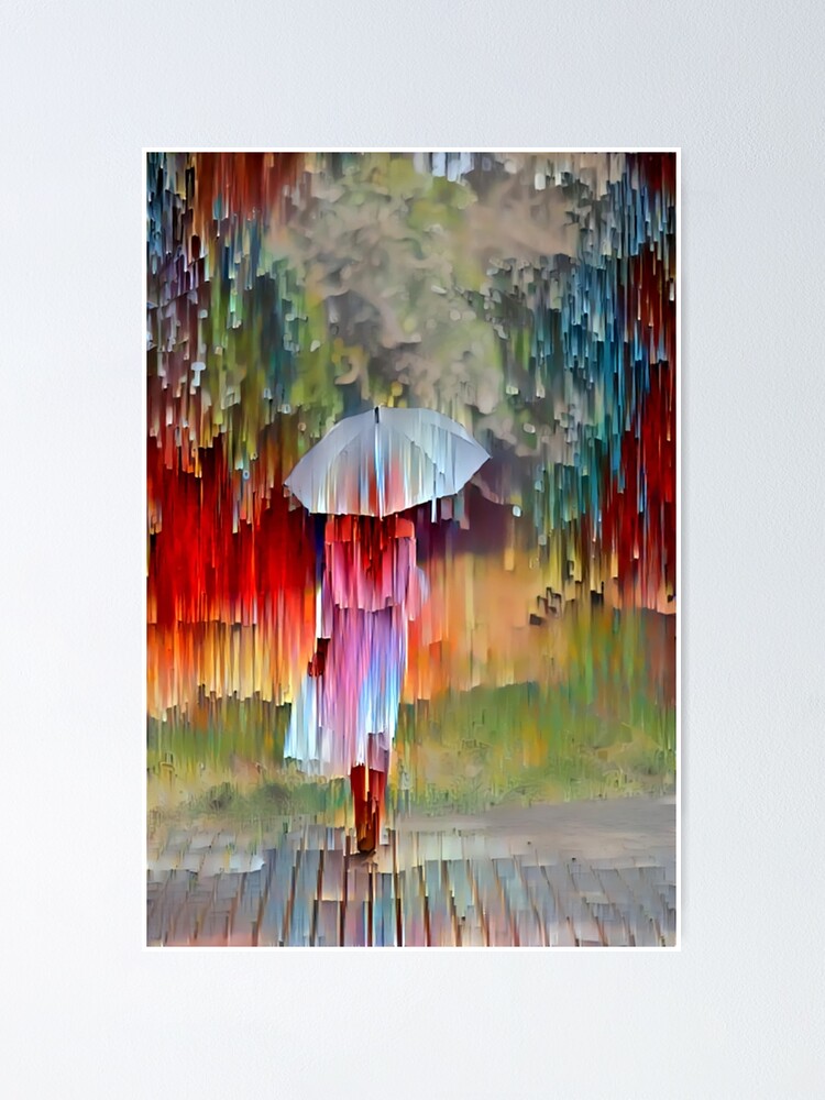 "Oops, too much color ..." Poster for Sale by AndroidZ | Redbubble