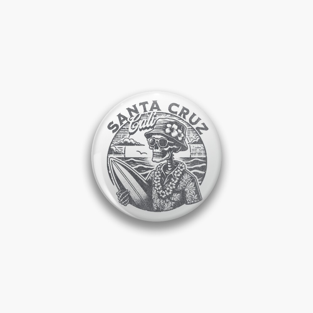 "Santa Cruz California Beach" Sticker for Sale by HellbenderCo | Redbubble