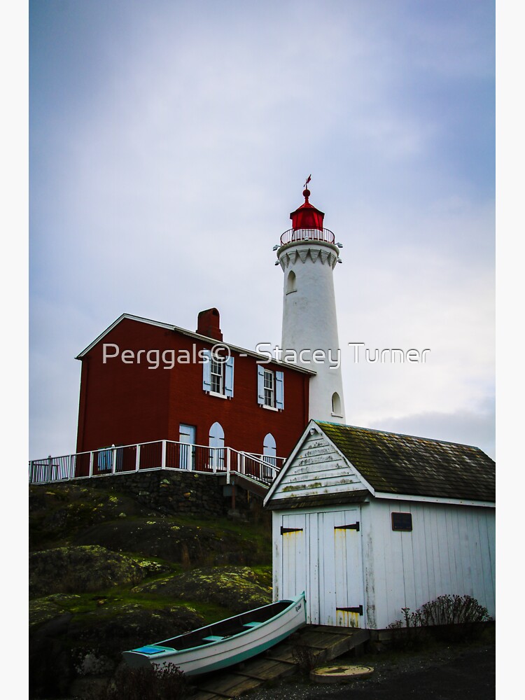 "fisgard lighthouse" Sticker for Sale by perggals | Redbubble