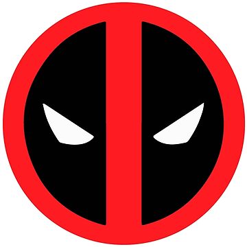 "Deadpool Logo " Sticker for Sale by mikaly | Redbubble