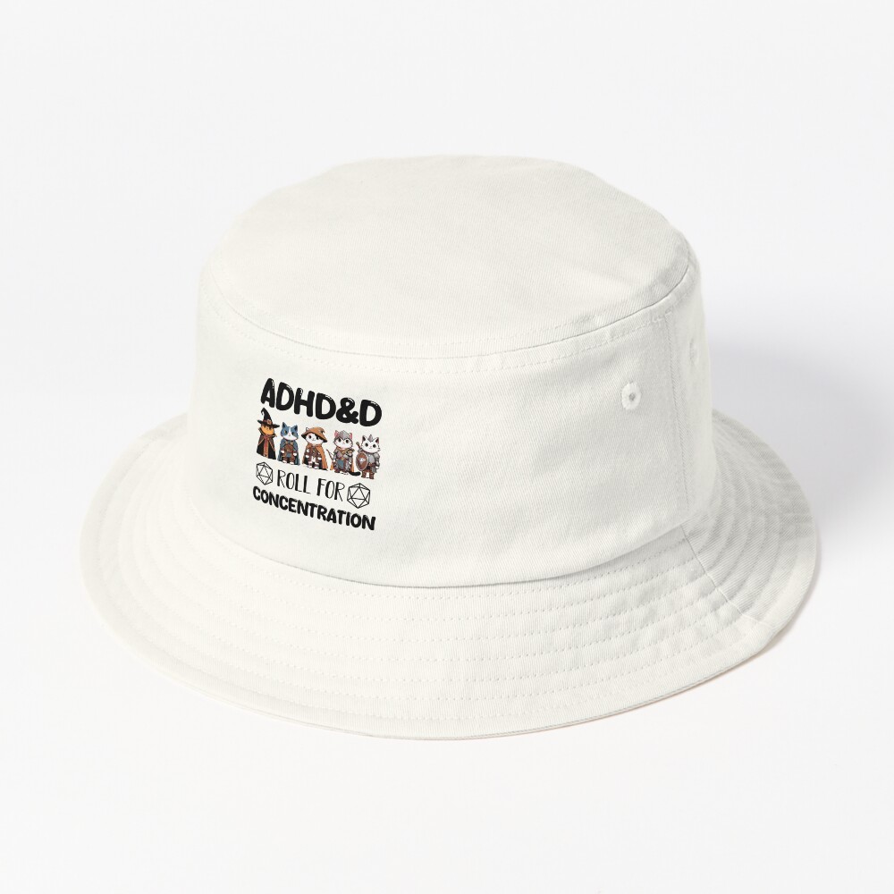 "ADHD&D Roll for Concentration" Sticker for Sale by PictoParade | Redbubble