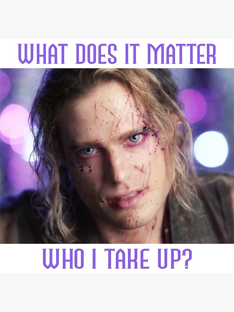 "Lestat | Rock Star | What Does It Matter?" Sticker for Sale by ...