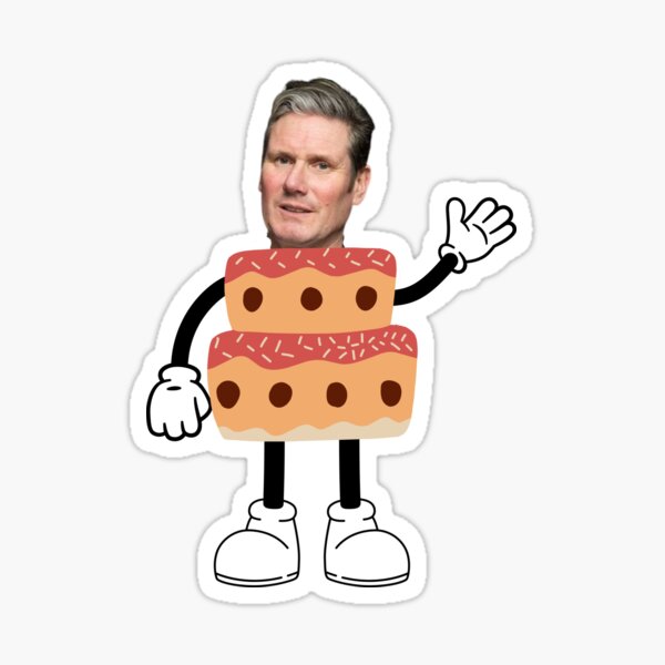 "Two Tier Kier" Sticker for Sale by AllThatIsWelsh | Redbubble