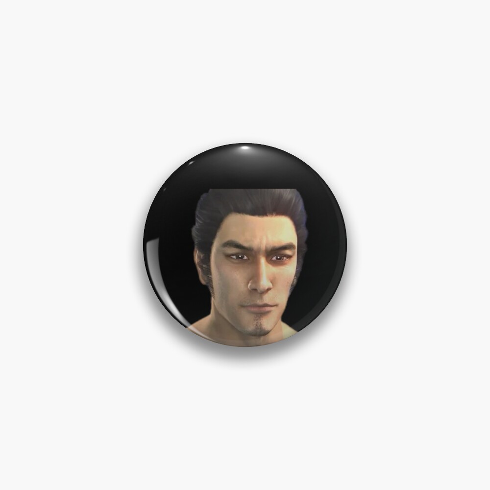 "Kiryu Smiling Yakuza 3" Sticker for Sale by MerikuroCreates | Redbubble