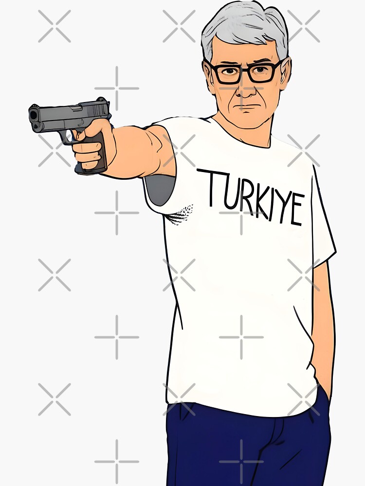 "Turkish Olympic Shooter Yusuf Dikec Olympics Air Pistol" Sticker for ...