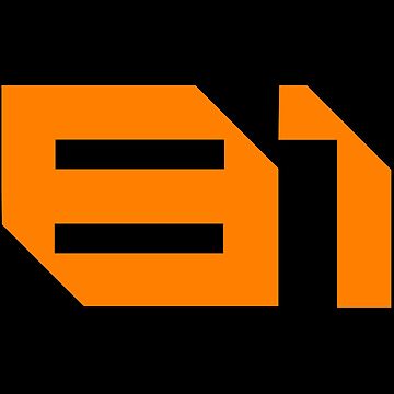 "Oscar piastri 81 racing number" Sticker for Sale by Arpitsurana86 ...