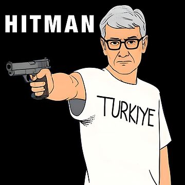 "Hitman Yusuf Dikec Paris Olympic 2024 shooting sports" Sticker for ...