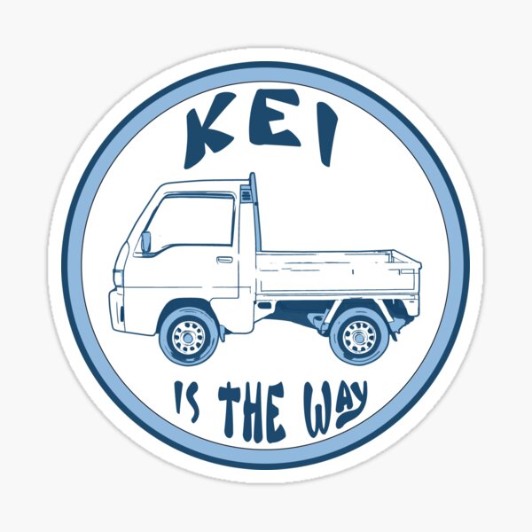 "Kei is the Way kei truck stickers" Sticker for Sale by mmmkei | Redbubble