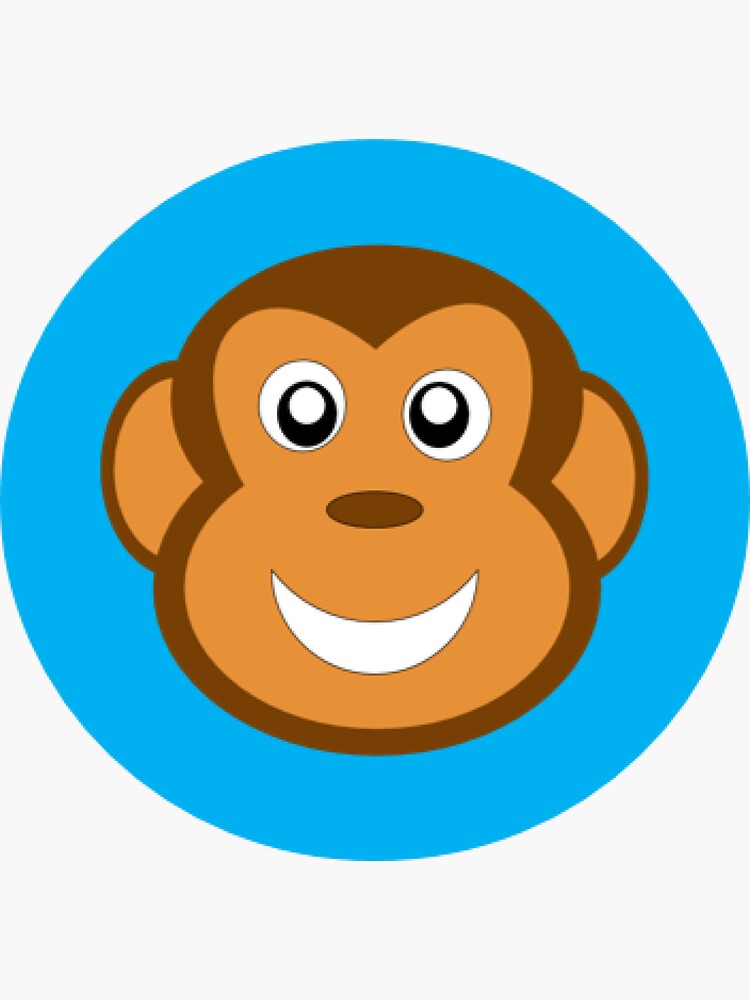 "Awesome Funny Funky Monkey Business Meme Design" Sticker by Tchair70 ...
