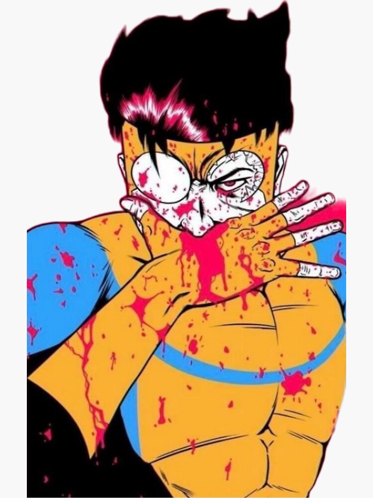 "invincible, omniman, mark" Sticker for Sale by THE ONLY ONE ⭐⭐⭐⭐⭐ ...