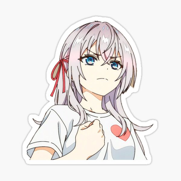 "roshidere alya" Sticker for Sale by ReynMarilyne | Redbubble