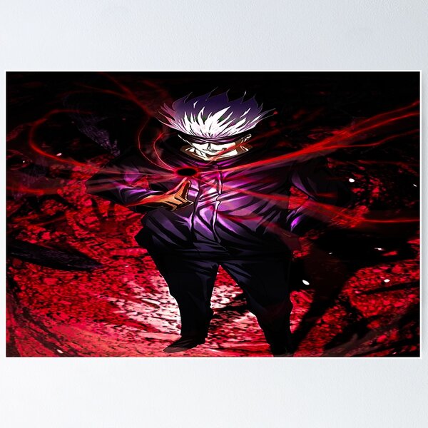 "Gojo Satoru" Poster by BrizzyArt | Redbubble