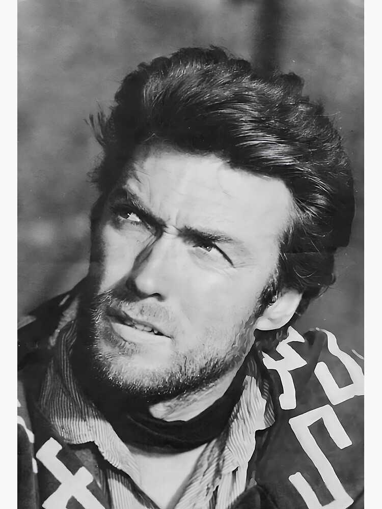 "Clint Eastwood Portrait #31" Poster for Sale by thesnakeater | Redbubble