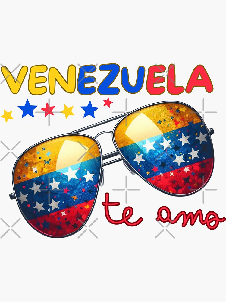 "Venezuela Te Amo Venezuelan Heritage with Pride" Sticker for Sale by ...
