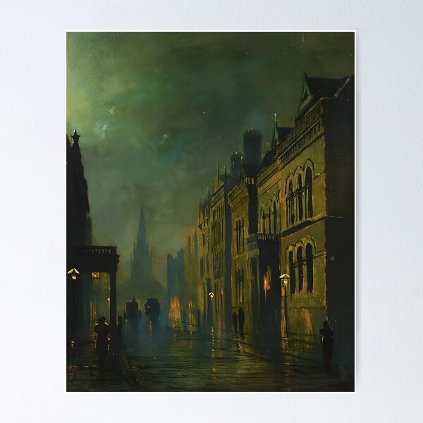 "Park Row, Leeds - Walter Linsley Meegan" Poster for Sale by ...