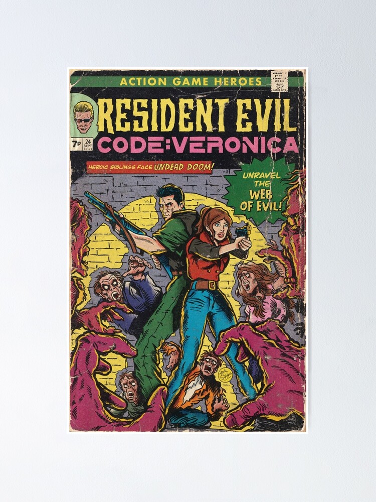 ""Web of Evil" Comic Book Cover Fan Art" Poster for Sale by ...